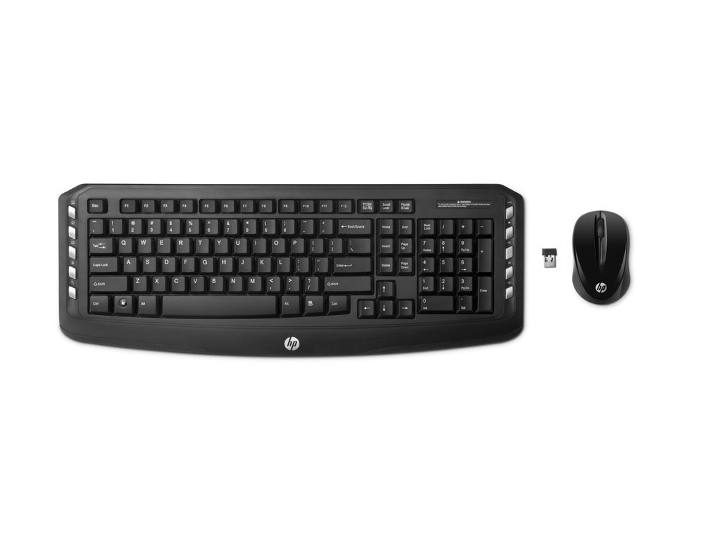 HP Wireless Multimedia Keyboard and Mouse (Black) At Rs.719/- Only ...