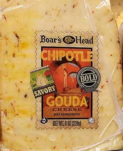 Amazon.com: Boar's Head Chipotle Gouda Cheese 8oz : Grocery & Gourmet Food