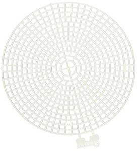 Amazon.com: Darice Plastic Canvas single Count 4.5" Circles-10/Pkg Clear
