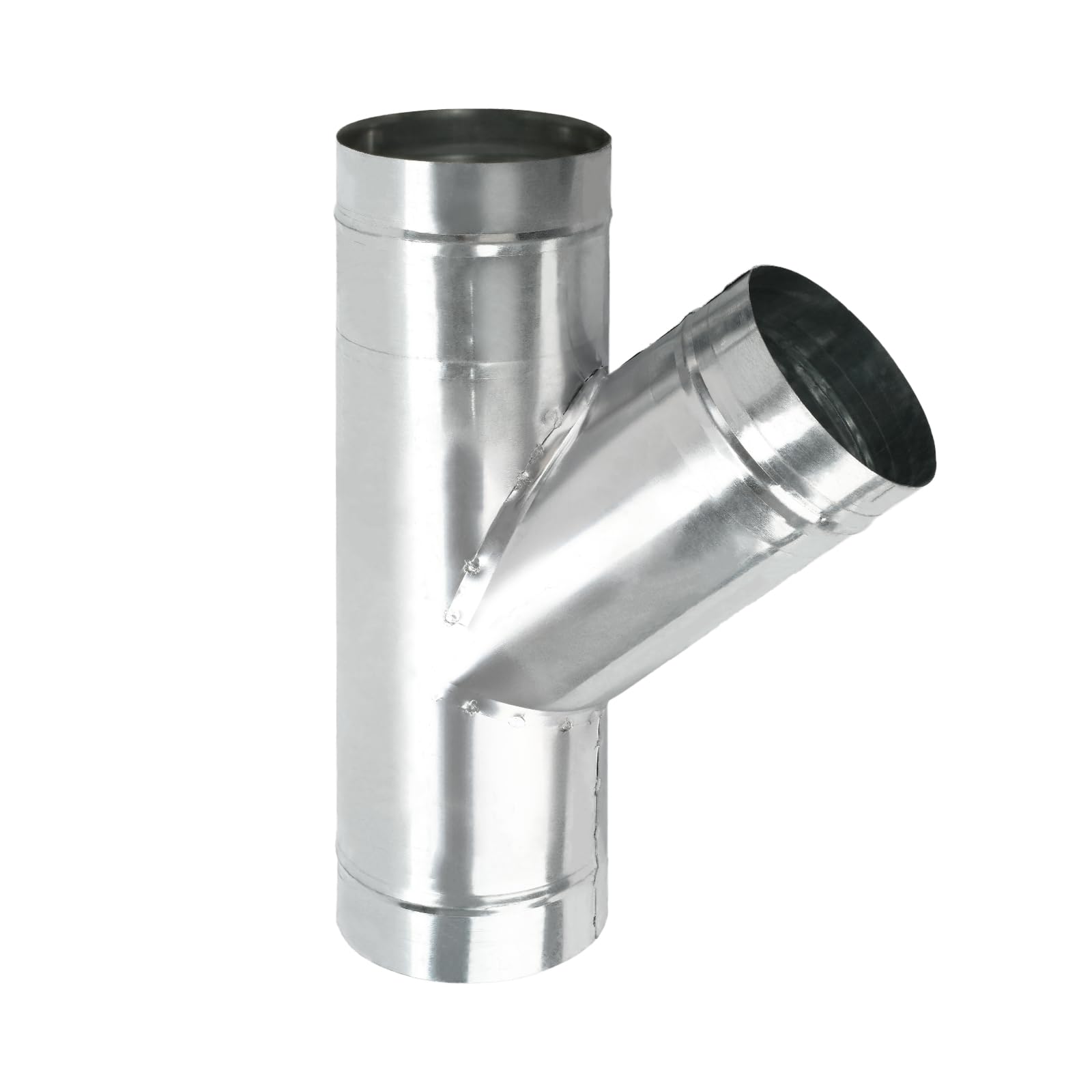 4 Inch Duct Splitter, 3 Way Duct Hose Connector 45 Degree Y Shaped ...