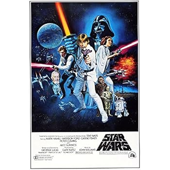 Amazon.com: Star Wars: Episode Iv - A New Hope - Movie Poster (Style C ...