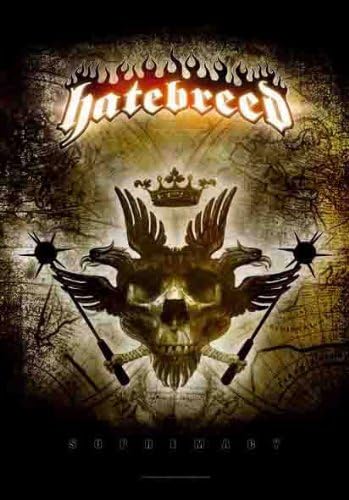 Hatebreed ~ Supremacy ~ 30 x 40 NEW Fabric Poster Flag!!!: Amazon.co.uk ...