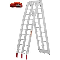 Amazon.com: TUFFIOM 7ft Aluminum Foldable Loading Ramp/Truck Ramp, 750 ...