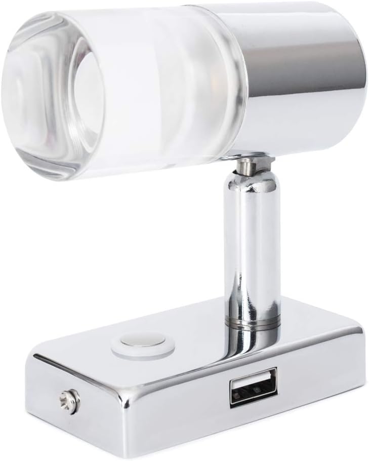 Amazon.com: 12V Reading Light LED RV Interior 2.2W with USB Port (5V/2A ...
