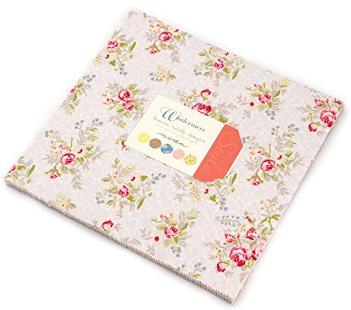 Windermere Layer Cake 42 - 10 Precut Fabric Quilt Squares By Brenda ...