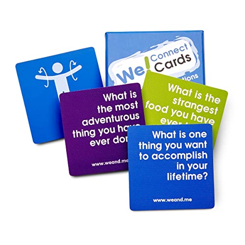 We! Connect Cards Icebreaker Questions - Trust Building Games, Social ...