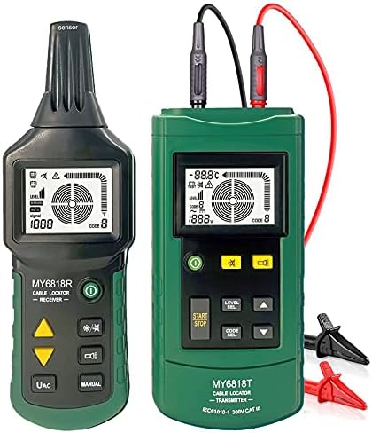 Wire Tracker, Telephone Cable Locator 12-400V AC/DC Wall Underground ...