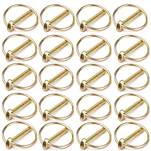 21 PCS 3/16 Lynch Pin Lynch Pin Assortment Kit Shaft Locking Pin,Heavy ...