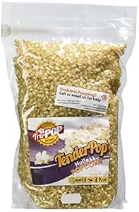 Tender Pop Hulless Popcorn Kernels 2 Lbs - Just Poppin Brand: Amazon.ca ...