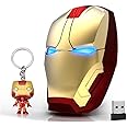 Amazon.com: Iron Man Wireless Mouse 2.4G Full Size Wireless Optical ...
