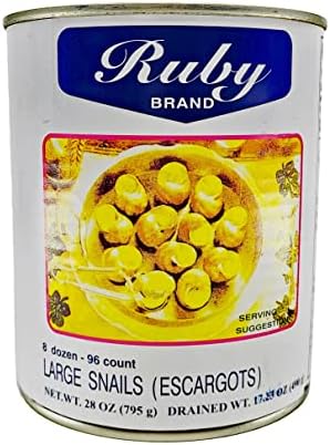 Escargots, Extra Large Snails, 72 Count price in Saudi Arabia | Amazon ...