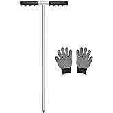 Amazon.com: Stainless Steel Soil Probe Rod,48 Inch Adjustable Ground ...