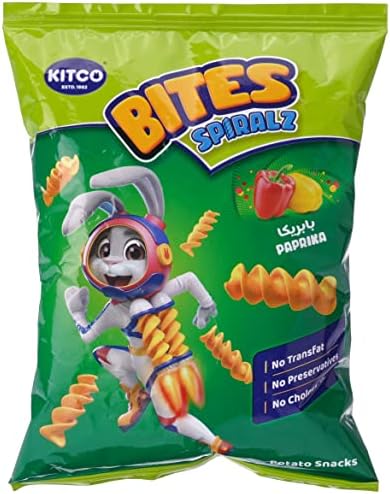 Kitco Spiralz Paprika Potato Snacks, 14g - Pack of 1 price in Saudi ...