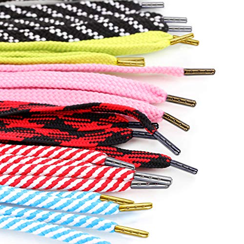 Boao 200 Pieces Aglets Metal Aglets for Shoelaces Shoelace Tips Head ...