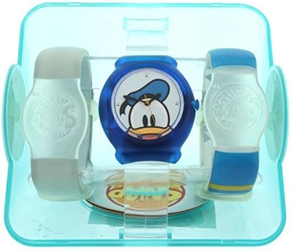 Disney Donald Duck Snap Watch with Two Straps: Amazon.co.uk: Watches