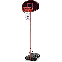 Shatterproof Backboard Outdoor Basketball Hoop Goplus Portable ...