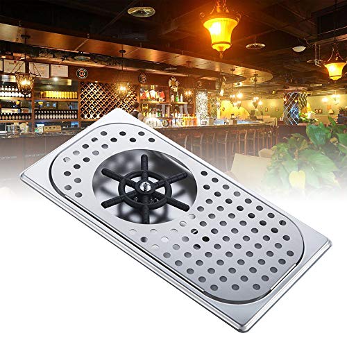 Cup Rinser, Bar Glass Cleaning Rinser with Side Spray, Drain and Drip ...