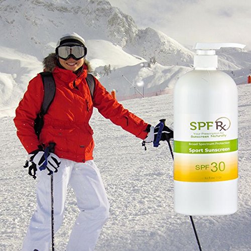 SPF Rx, SPF 30 Sport Sunscreen, Broad Spectrum Sun Protection with ...
