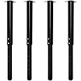 Amazon.com: QLLY Adjustable Square Table Leg, 24-40 inch, 60-100cm ...