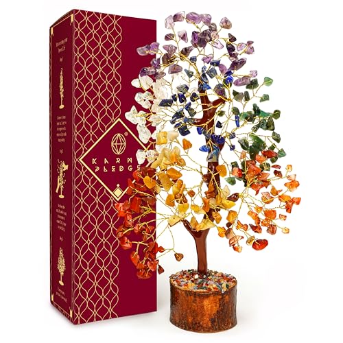 Crystal Tree of Life 7 Chakra Healing Crystal Trees for Home Decor ...