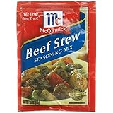 Amazon.com : McCormick Beef Stew Seasoning Mix (Pack of 4) 1.5 oz ...