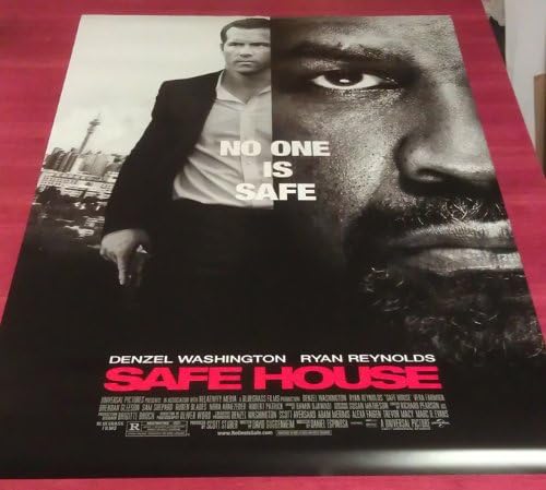 Amazon.com: SAFE HOUSE MOVIE POSTER 2 Sided ORIGINAL FINAL 27x40 DENZEL ...