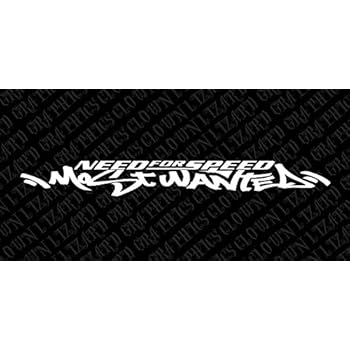Amazon.com: Need For Speed Most Wanted Sticker Decal Aufkleber ...