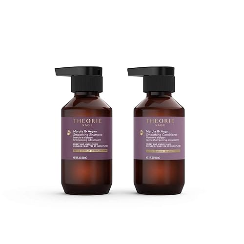 THEORIE Marula and Argan Oil Travel Set - Smoothing Shampoo ...