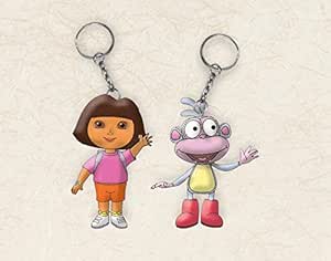 Amazon.com: Dora The Explorer & Boots Keychain: Toys & Games