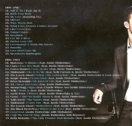 JUSTIN TIMBERLAKE : Greatest Hits& Collaboration :: 2 CD: Amazon.fr ...
