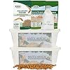 Mealworm Breeder Kit (Expanded) - Breed Live Feeder Worms for Hedgehogs ...