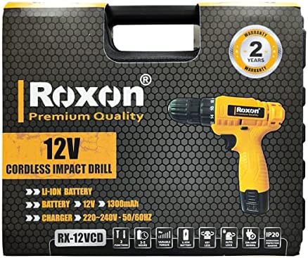 Cordless Impact Drill Roxon Premium Quality 12V price in Saudi Arabia ...