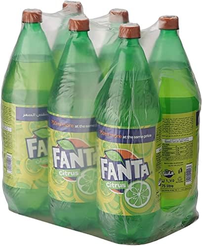 Fanta Citrus Carbonated Soft Drink, Plastic Bottles, 6 X 1.75 Ltr price ...