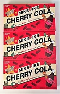 Amazon.com : Mike and Ike Cherry Cola Flavored Candies, 5 Oz, (Pack of ...