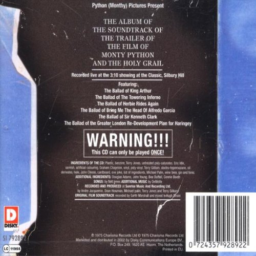 Monty Python Album: «And the Holy Grail»