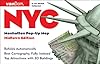 NYC Pop-Up Map by VanDam - Patented, laminated pocket city street map ...