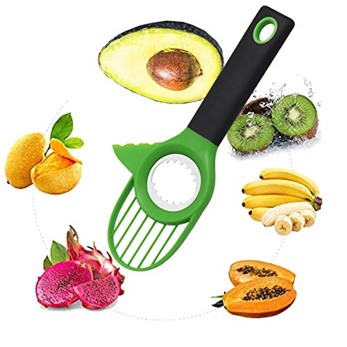 Avocado Tool 3 in 1 Slicer Splitter Cutter , Avocado Slicer Seed ...