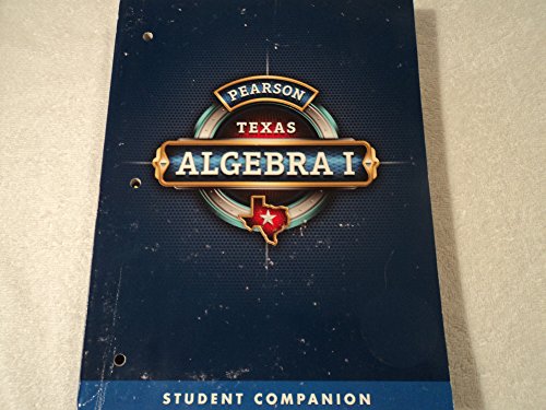 Pearson Texas Algebra 1: Assessment Resources: Randall I. Charles ...