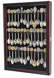 Amazon.com: 36 Tea Spoon Souvenir Spoon Display Case Holder Wall ...