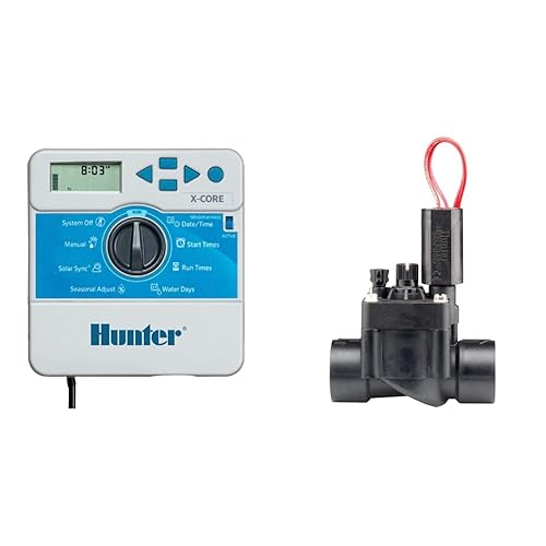 Hunter XC800I X-Core 8-Station Indoor Irrigation Controller, Small ...