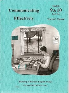 Rod and Staff Communicating Effectively... book by Rod and Staff Publishers