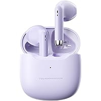 Amazon.com: True Wireless Earbuds Purple Bluetooth 5.3 with Microphone ...