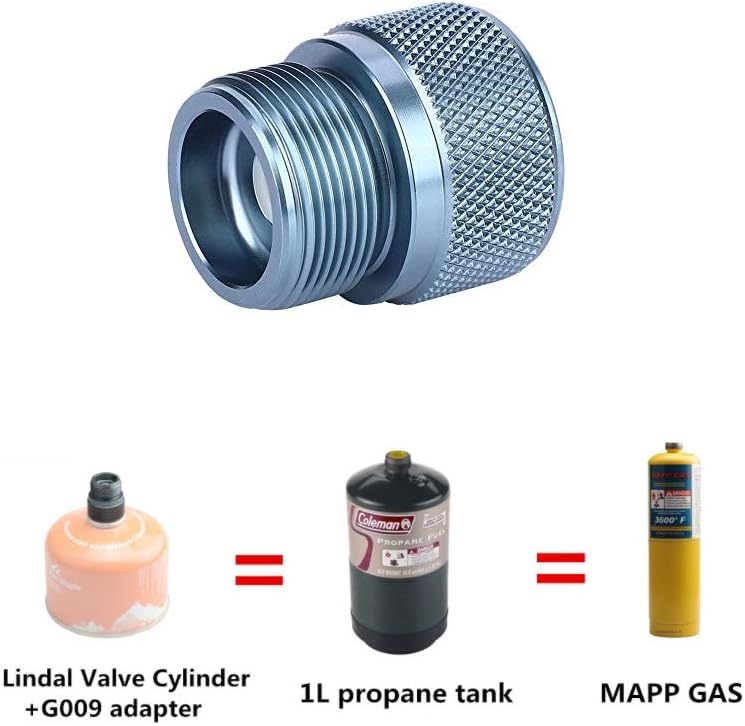 Gas Tank Adapter Camping Stove Connector Gas Canister Adapter Convertor ...