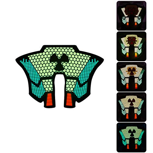 Rave Glow LED Music Mask,Light Up Mask,Sound Reactive Mask to The Music ...