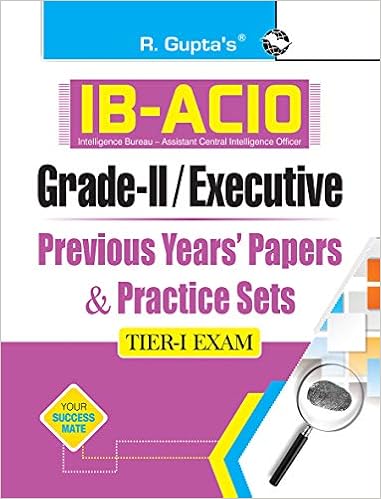 IB ACIO Previous Year Question Papers with Answers PDF