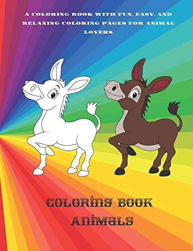 Animal Kingdom - Color Cute Coloring Book - This adorable coloring book ...