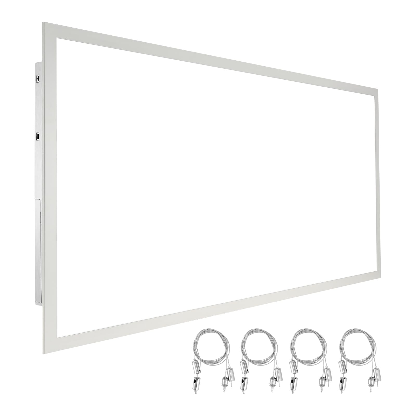 VEVOR 2 x 4 FT LED Panel Light, 50W, 6000LM LED Flat Ceiling Lighting ...