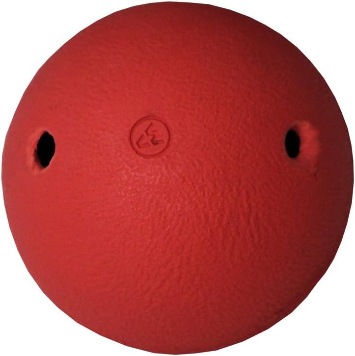 Mini-Goalball avec des grelots, Ø 6 cm, Poids: 70 g, Couleur: Rouge ...