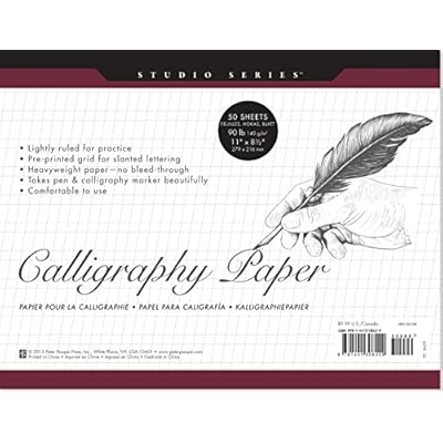 Buy Studio Series Calligraphy Paper Pad: 50 Sheets Perfect Paperback ...