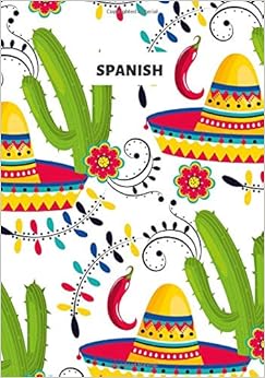Spanish Class Composition Notebook: College-Ruled Lined w/ Mexican ...